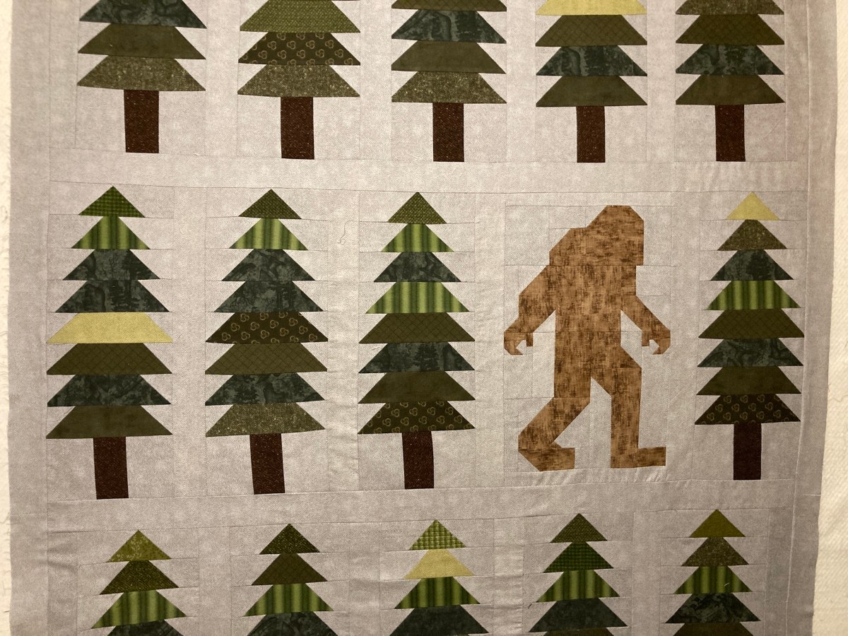 What’s On the Design Wall: Sasquatch Quilt Top Completed – tierneycreates